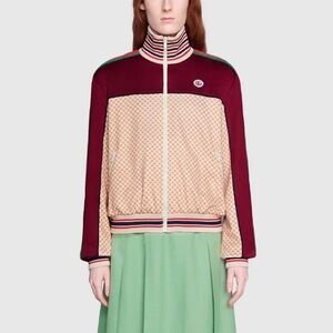 Gucci | Jackets & Coats | Brand New Gucci Technical Jersey Jacket Zip ...